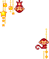 cute kawaii monkey (in Animated GIFs)