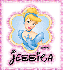 Jessica (in Glitter Text)