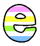 alphabets :- E (in Animated GIFs)