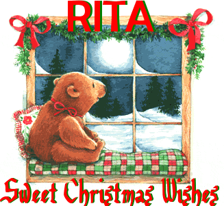 Christmas Wishes~Rita (in Glitter Text)