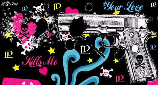 GUN N CUTE BACKGROUND (in Clipart)