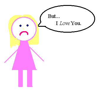 But...i Love you (in Clipart)